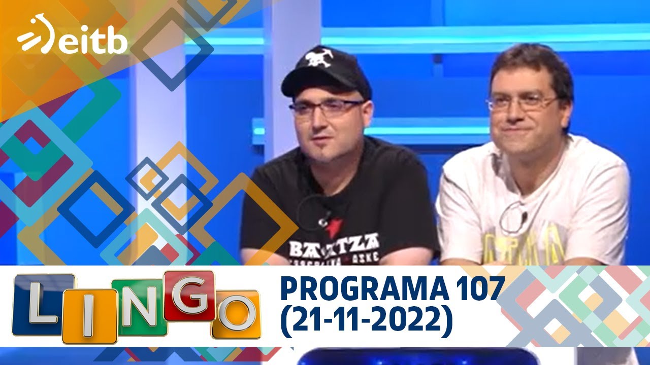 LINGO: Programa 107 (21-11-2022) - YouTube