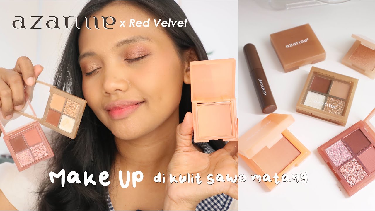 AZARINE MAKEUP X RED VELVET Eyeshadow Blush On Highlighter Bronzer ...