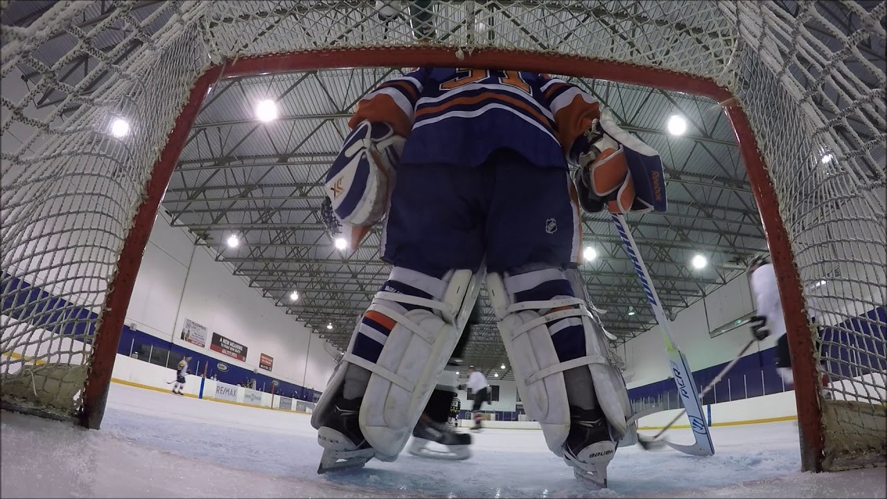 Goalie Net Cam Solid Skate - YouTube