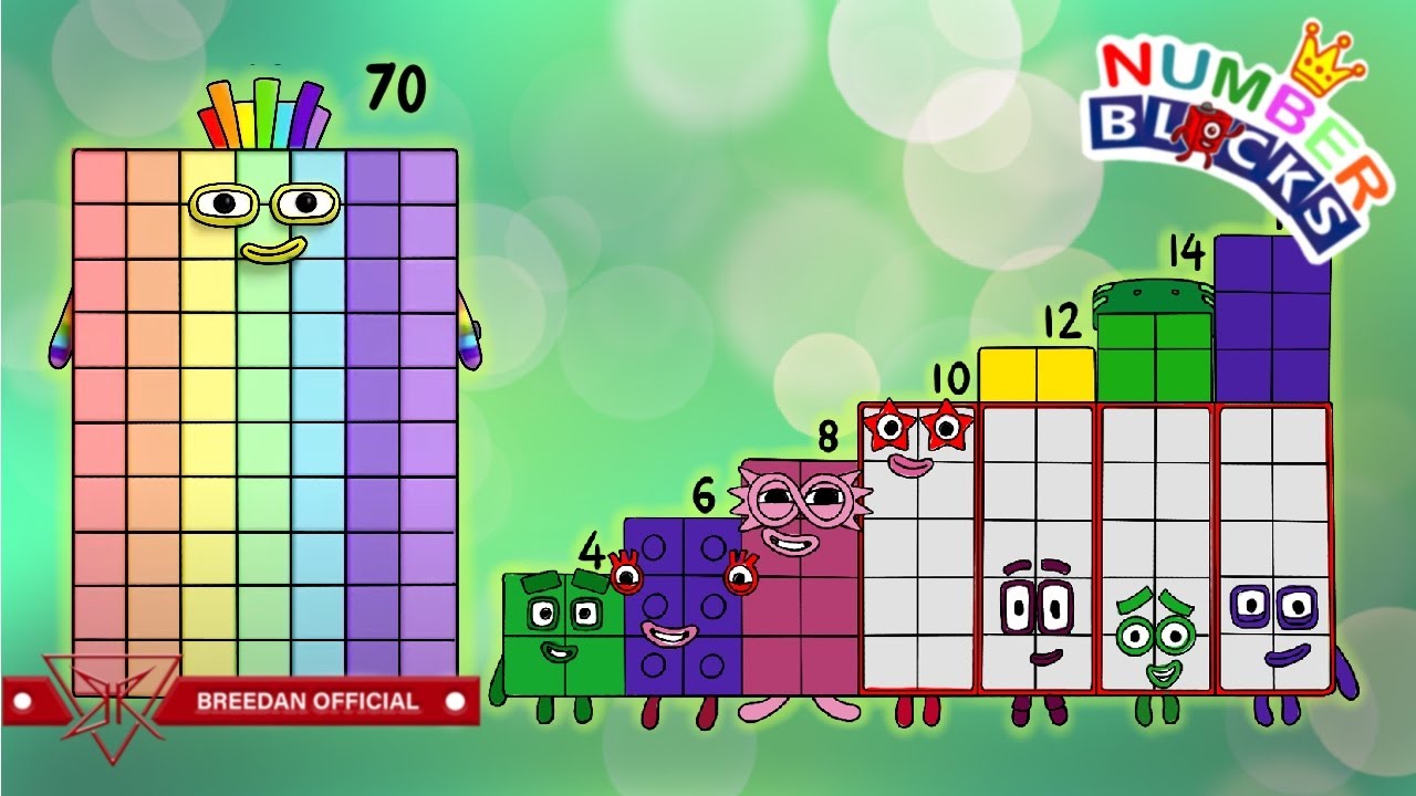 Numberblocks Standing Tall Counting From 4 To 16 Fanmade By ...