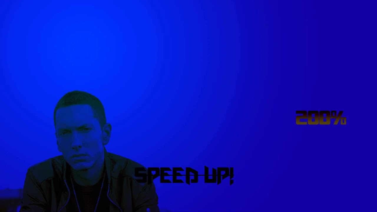 Eminem Rap God "super speed up" (non Chipmunk) - YouTube