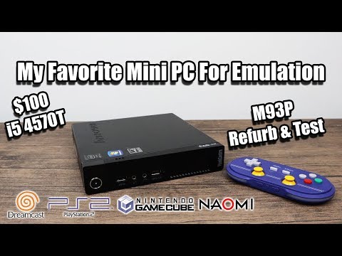 My Favorite Mini PC For Emulation $100 Lenovo M93P - Refurb And Test