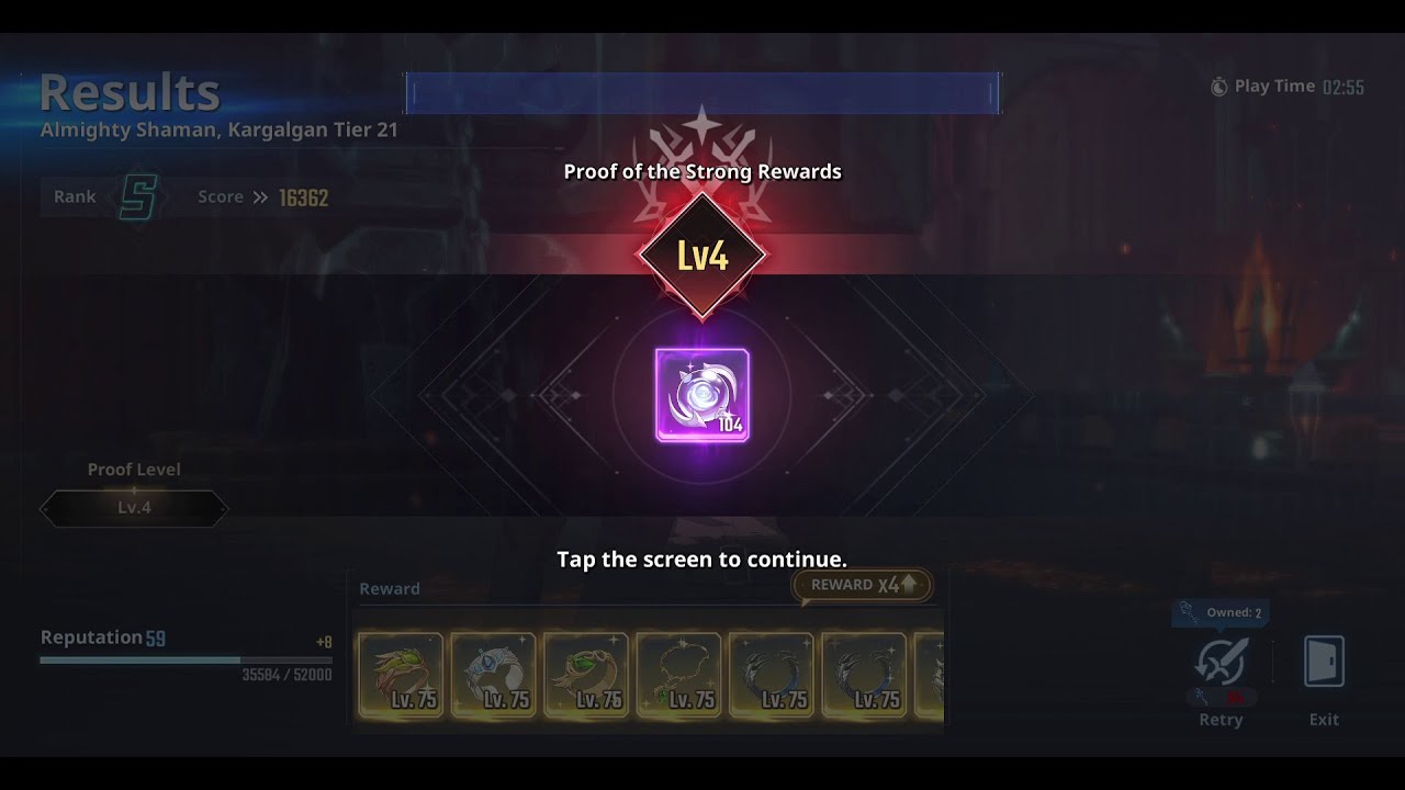 F2P PROOF OF STRONG LVL4 INSTANCE DUNGEON KARGALGAN BOSS || Solo ...