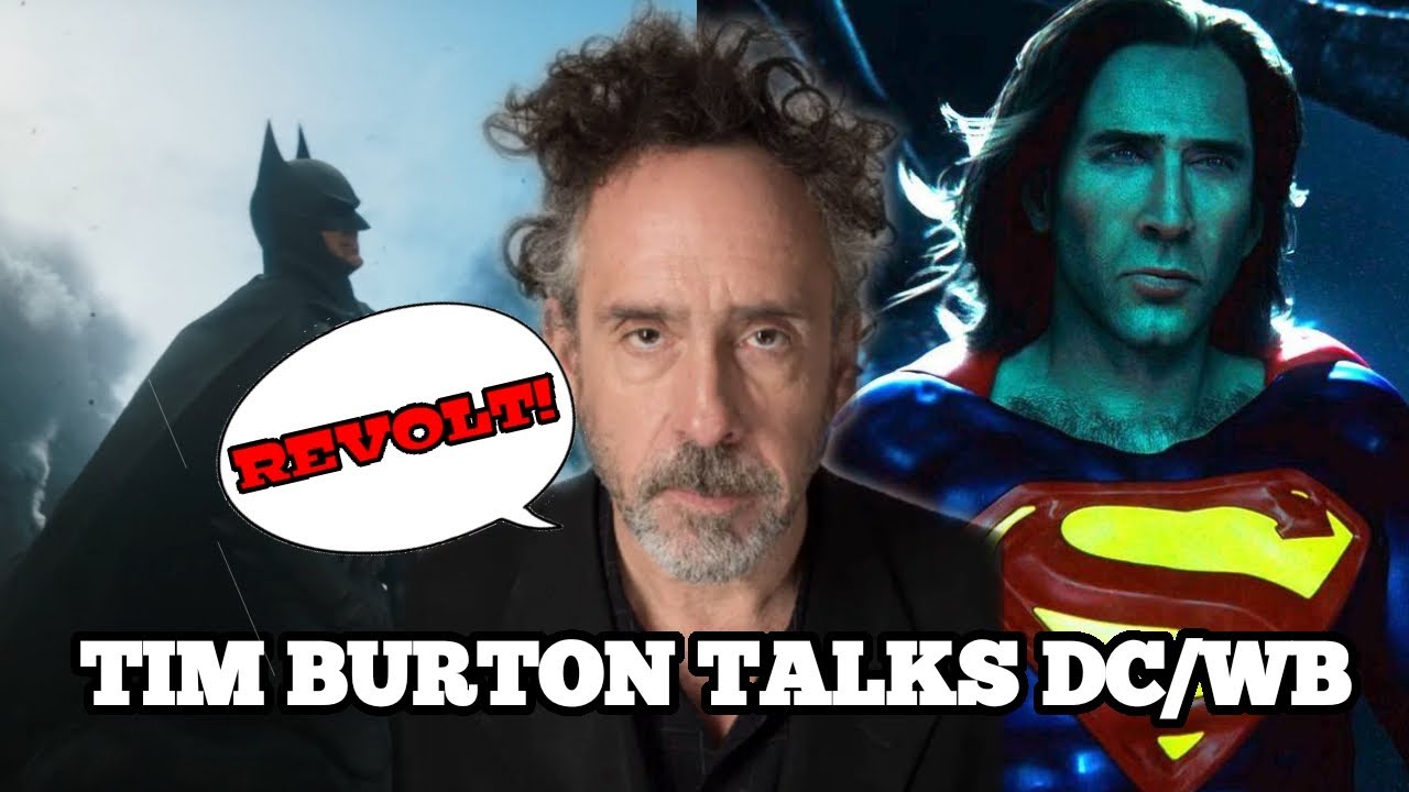 Tim Burton Gives His Take on DC/WB! - YouTube