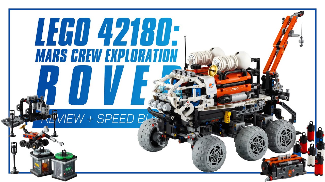 LEGO 42180: Mars Crew Exploration Rover - IN-DEPTH REVIEW - YouTube