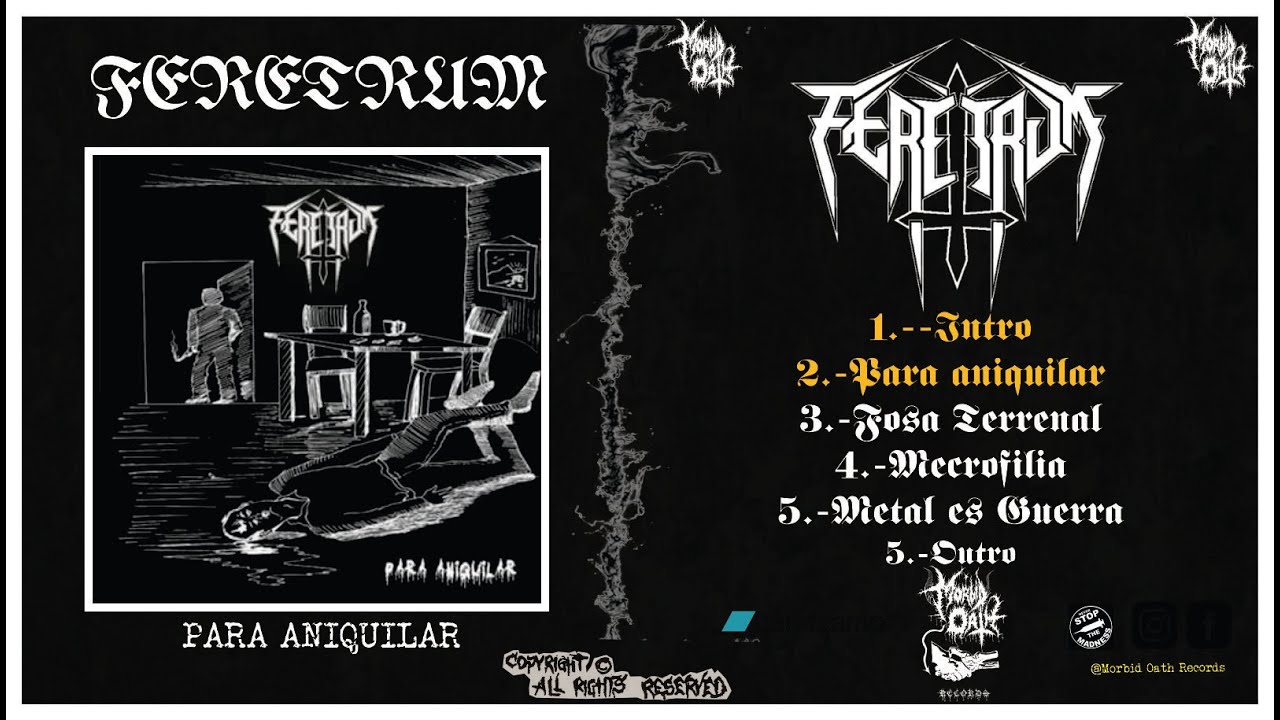 FERETRUM -PARA ANIQUILAR-FULL ALBUM 2010 - YouTube