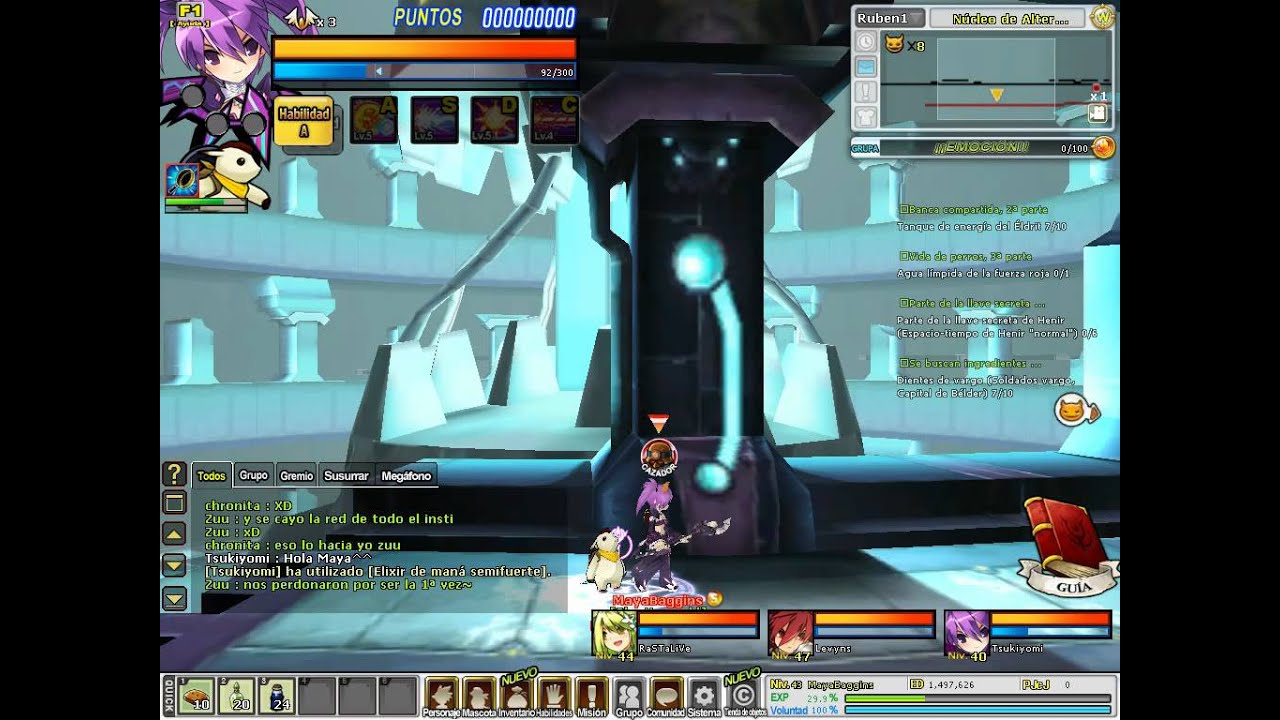 Elsword - Gameplay de Maya - YouTube