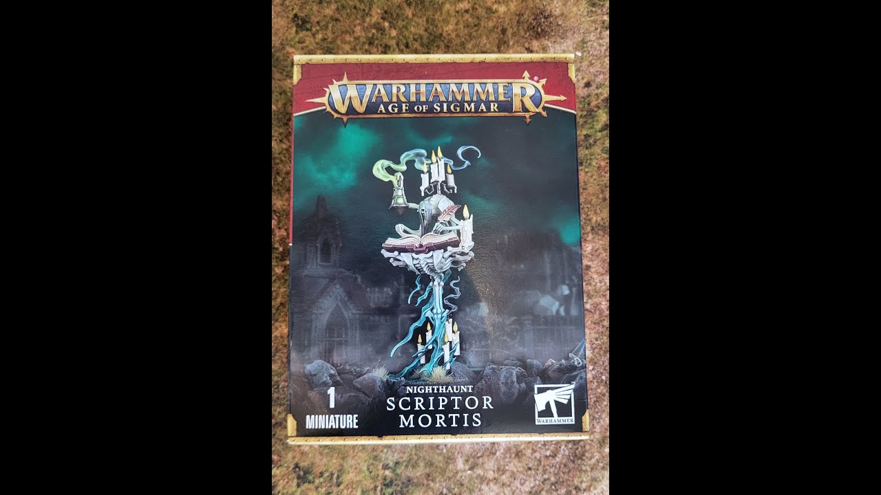 Age of Sigmar. Nighthaunt Scriptor Mortis unboxing video - YouTube