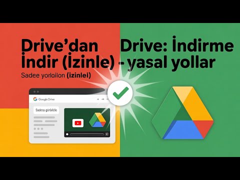 Drive da İndirme İzni Verilmemiş Videoları Nasıl İndirebiliriz
