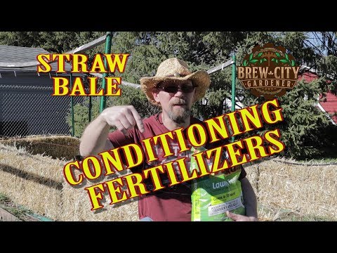 What Fertilizer Do You Use For Straw Bale Gardening