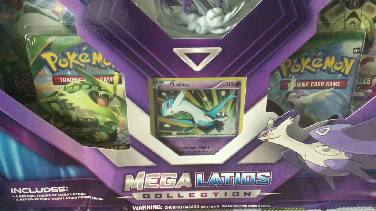 Mega Latios Collection Box opening - YouTube