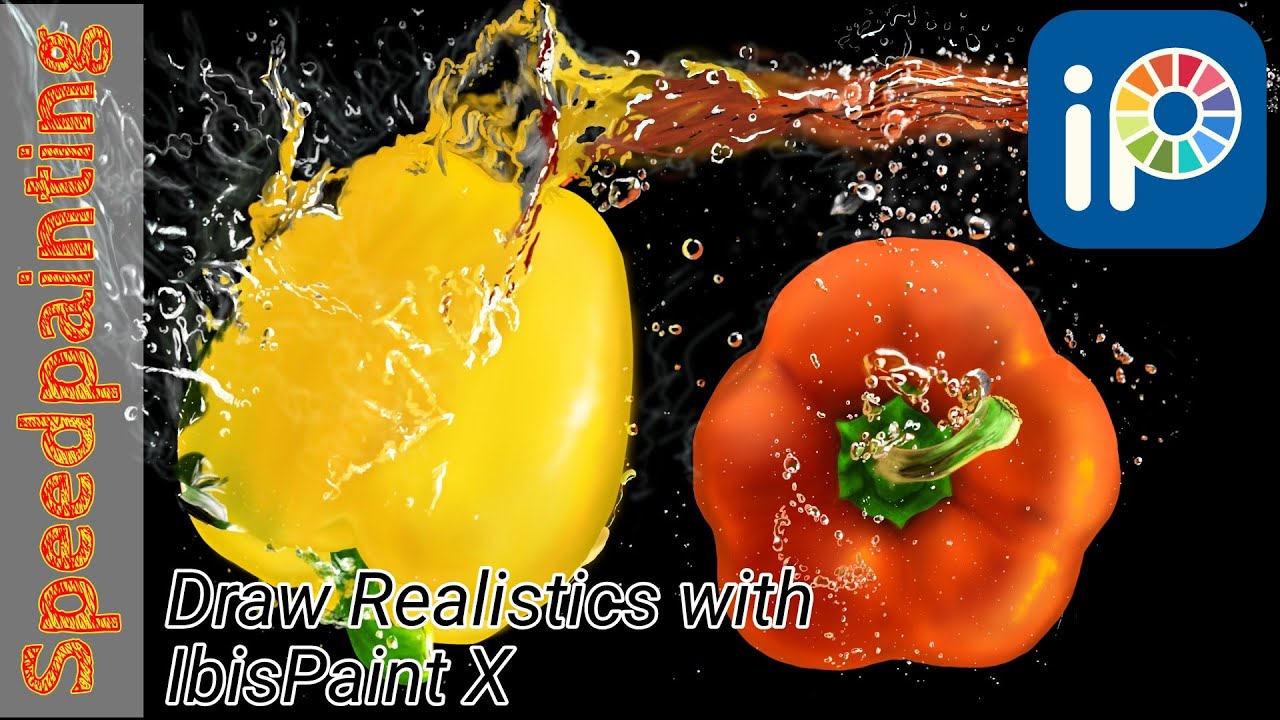 #15 Painting Realistic Water Bubbles | How To Draw Water with IbisPaint x | IbisPainX Tutorial ...