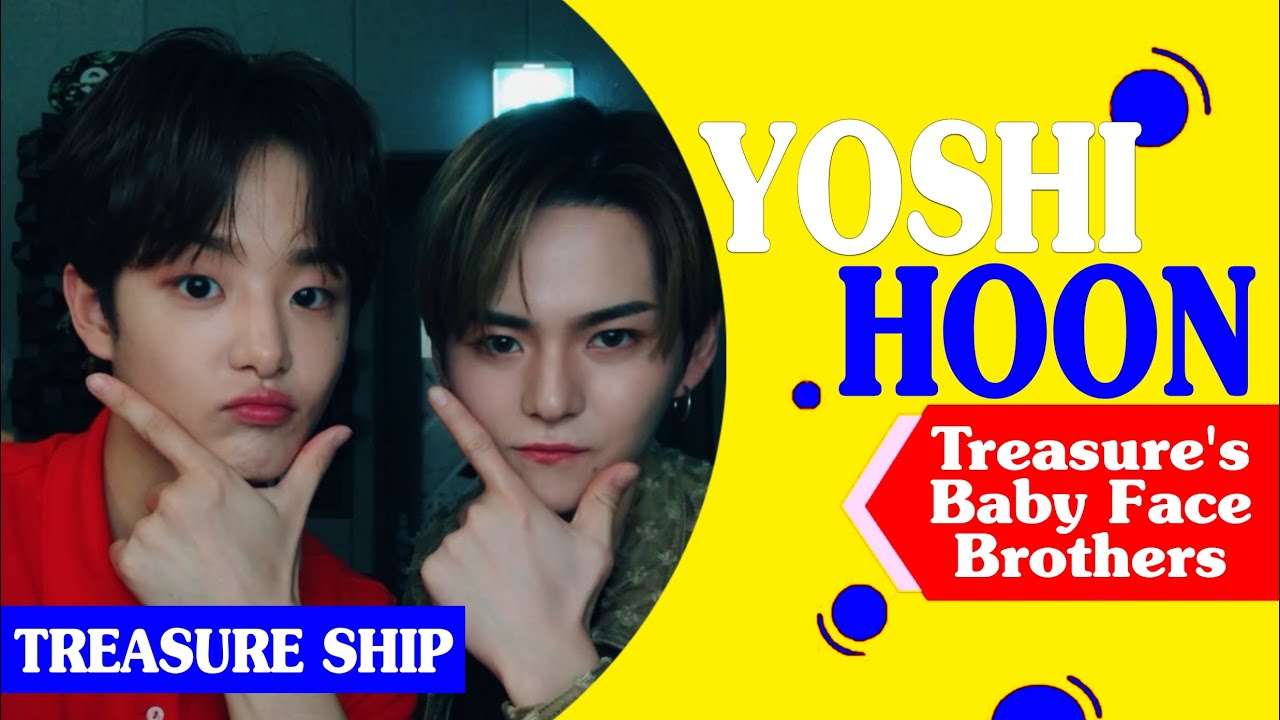 YOSHIHOON : Treasure's Baby Face Brothers Yoshi and Jihoon - YouTube