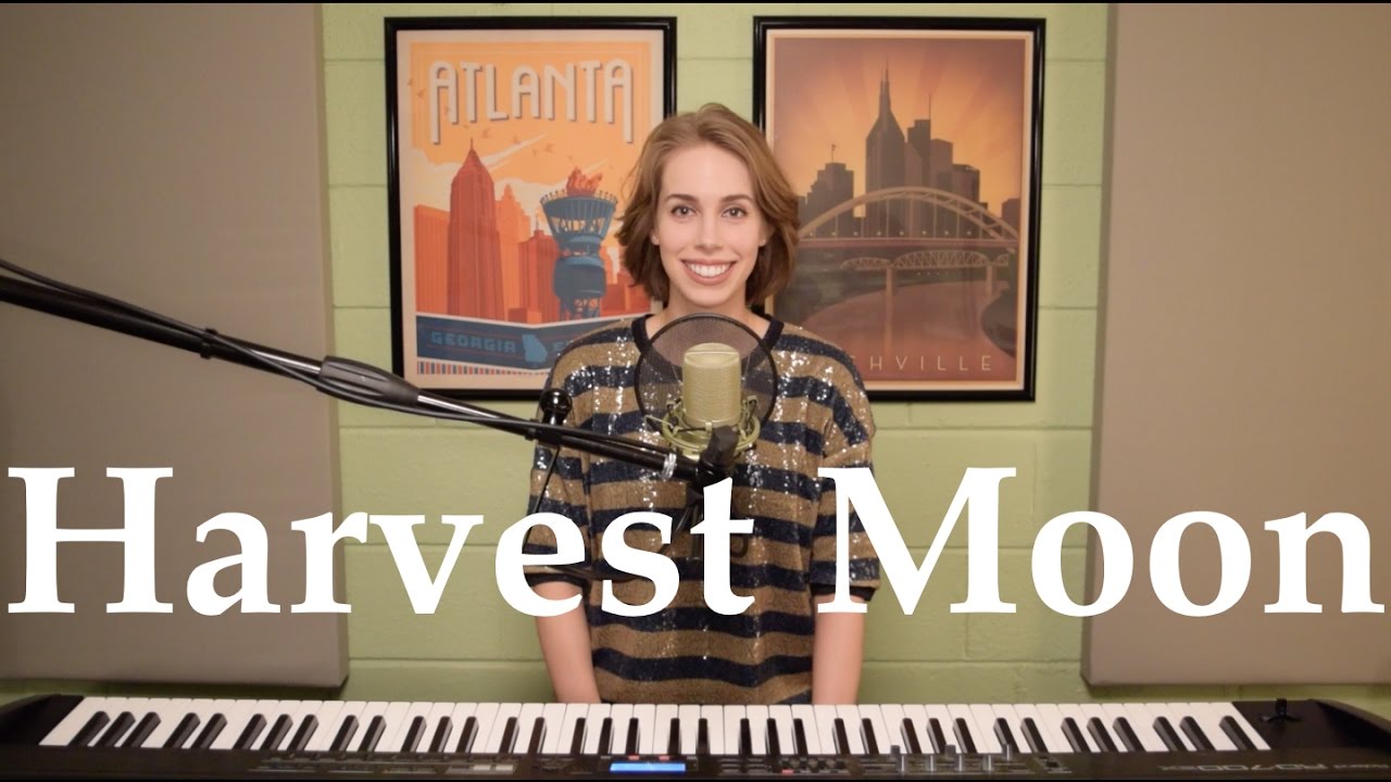 Harvest Moon by Neil Young (Piano Version) - Cover by Allie Farris ...