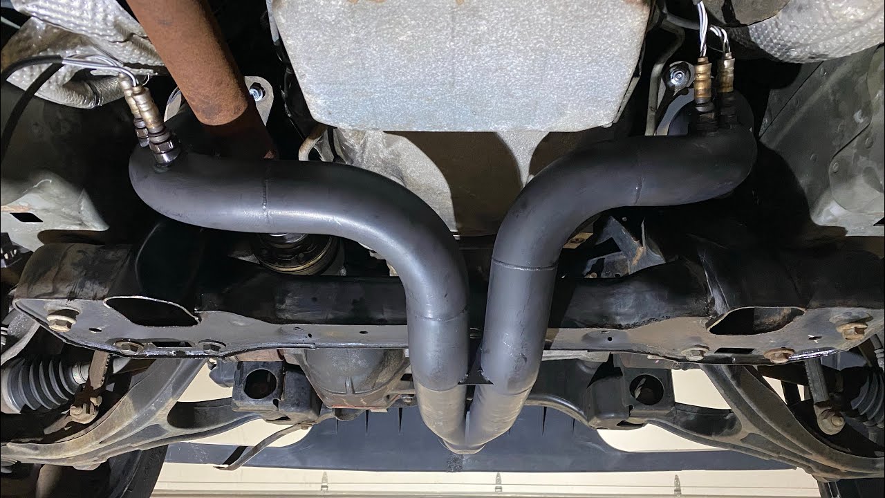 Jeep SRT8 - Turbo Crossover Pipe Install - YouTube