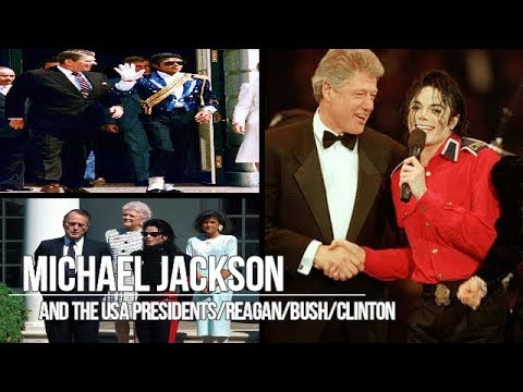 Michael Jackson with the USA Presidents - YouTube