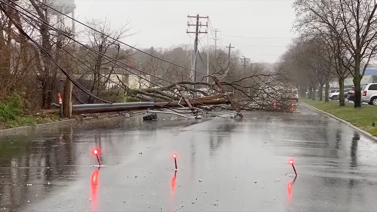 NY High Winds and Heavy Rain; NY Governor Planning State’s Reopening ...