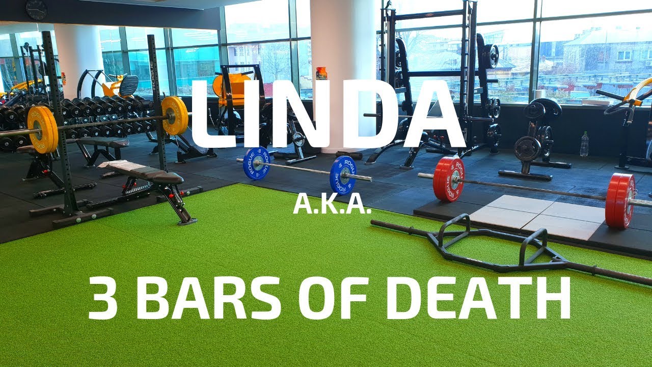 "3 Bars of Death" / “Linda” CrossFit "Girl" Benchmark WOD - YouTube