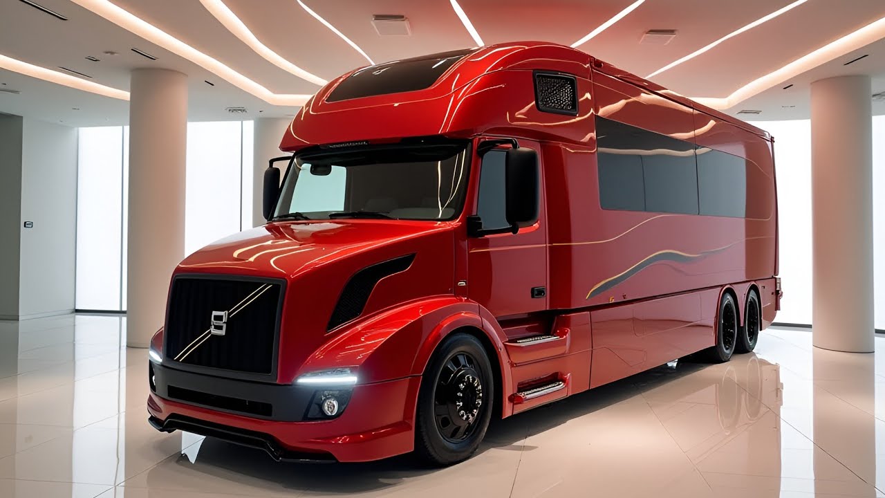 2025 Volvo Motorhome Camper Truck: The Ultimate Home on Wheels - YouTube