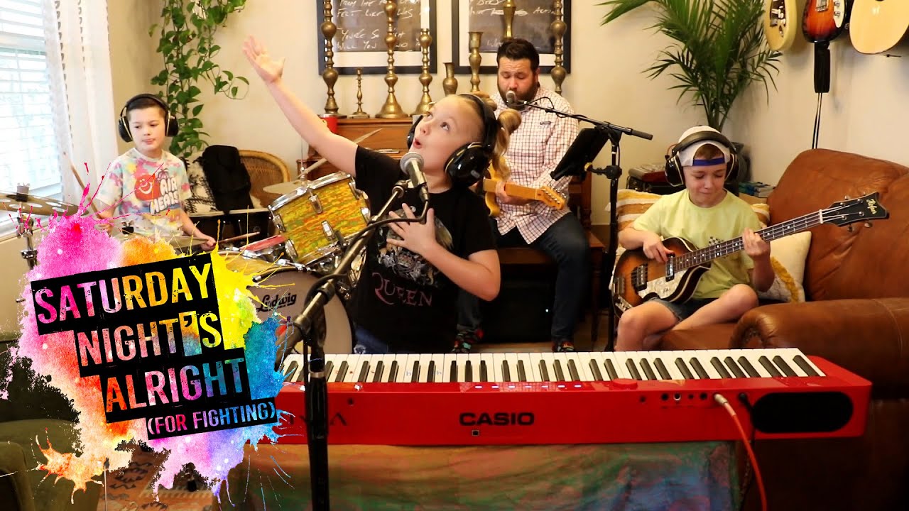 Colt Clark and the Quarantine Kids play "Saturday Night's Alright (For ...