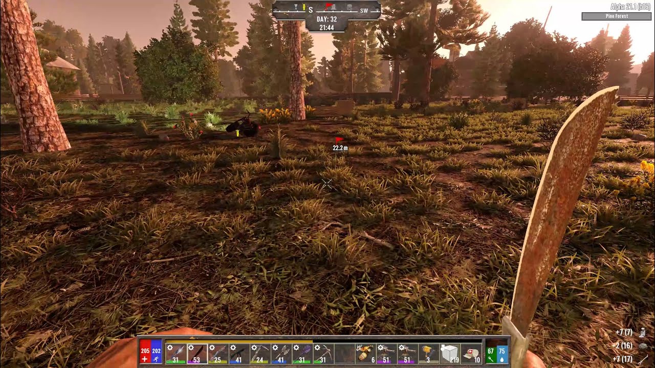 7D2D Darkness Falls V5 A21.1 RWG 10K-PEP Map EP32 ( Selecting a ...