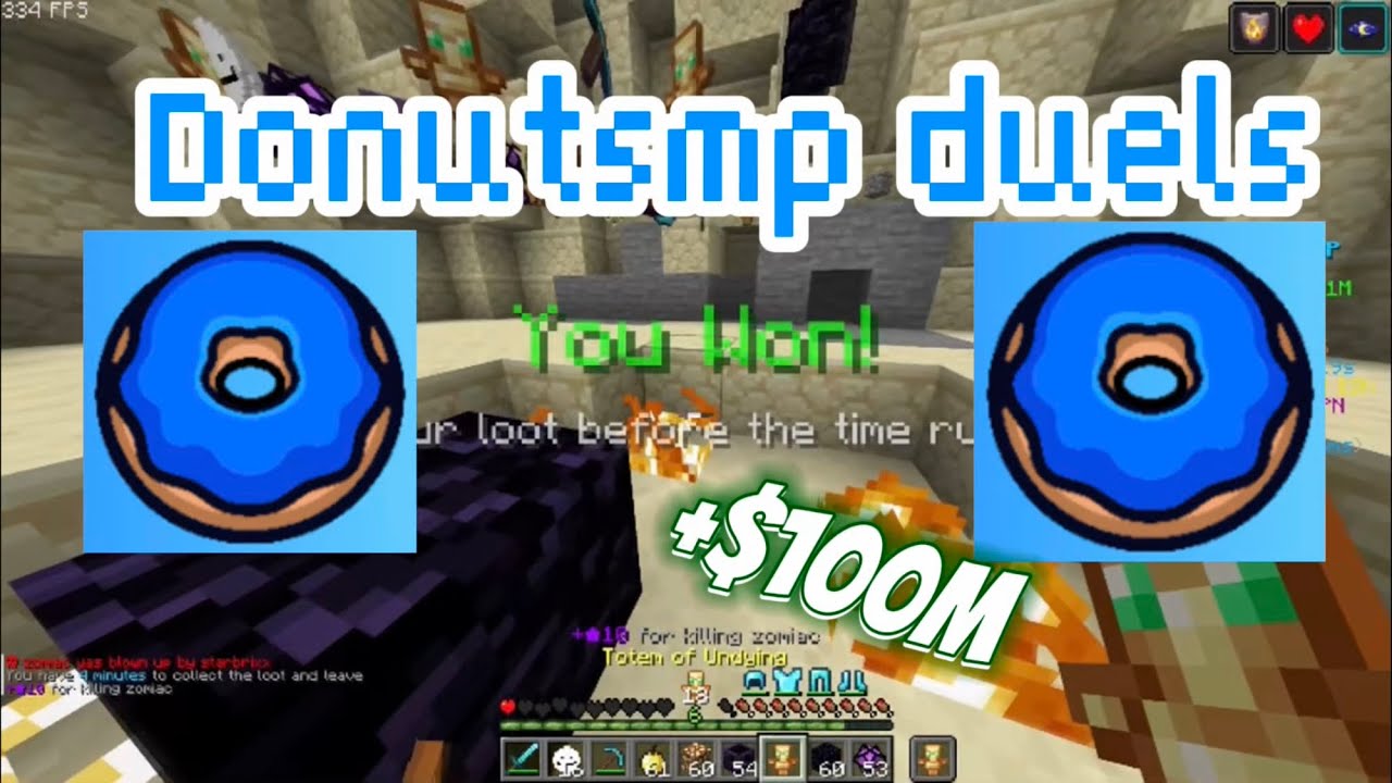 Playing Duels on Donutsmp.net #donutsmp #cpvp #minecraft - YouTube