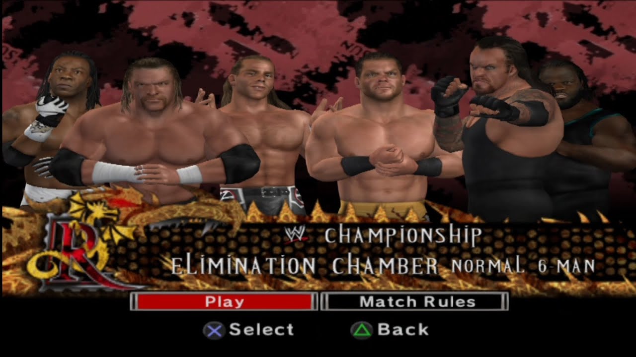 WWE SmackDown vs. Raw 2007 - Elimination Chamber | WWE Championship ...
