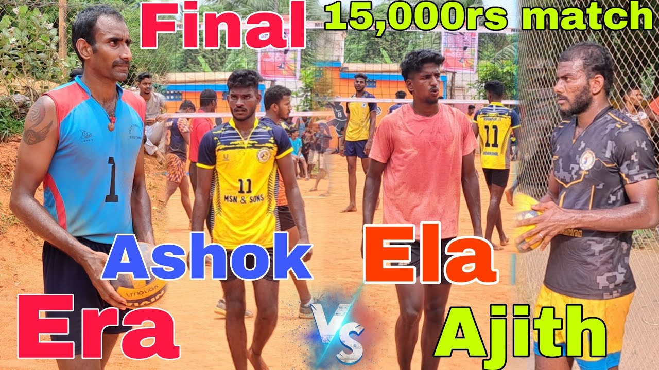 Final Mayiladuthurai🆚Jolly frnds | Ajith 💥Vs senthil Era💥 | Both team ...