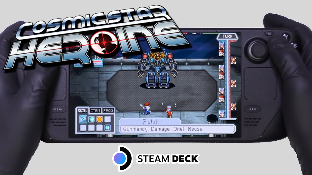Cosmic Star Heroine | Steam Deck Gameplay | Steam OS - YouTube