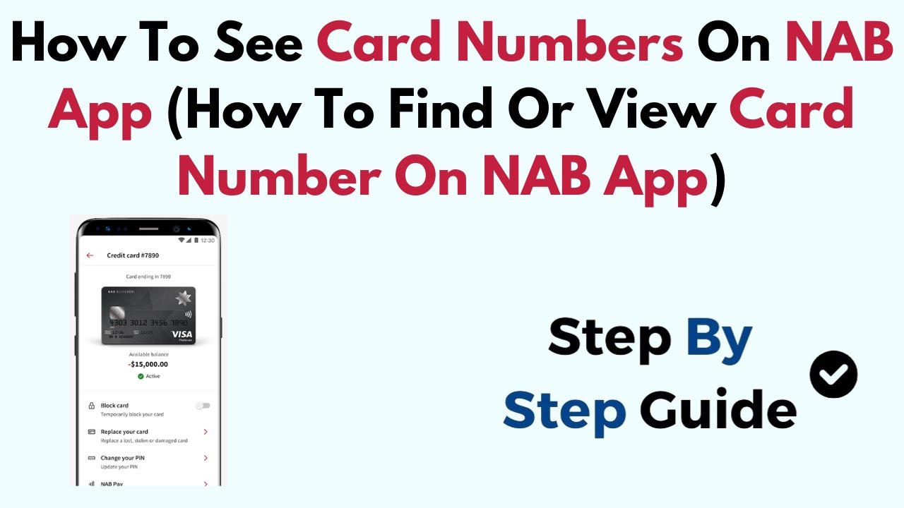 How To See Card Numbers On The Navy Federal App (How To View Full ...