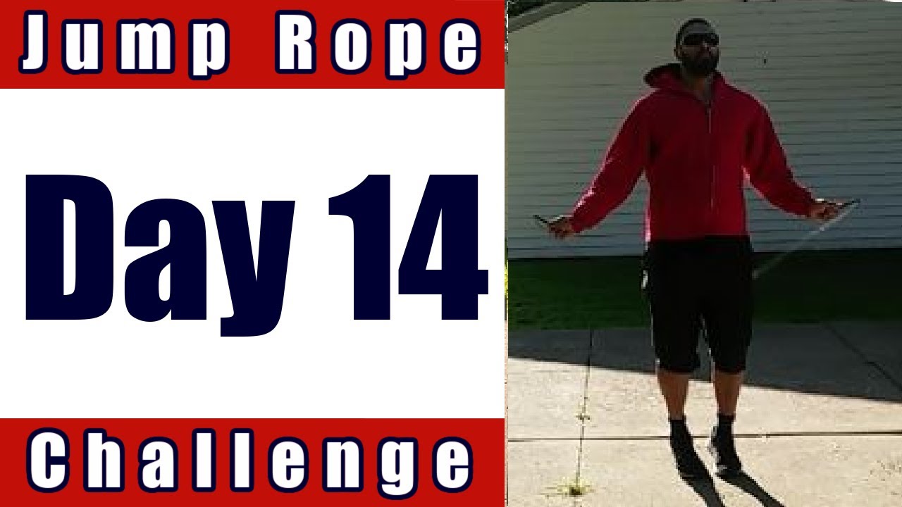30 Day Jump Rope Challenge Day 14! - YouTube