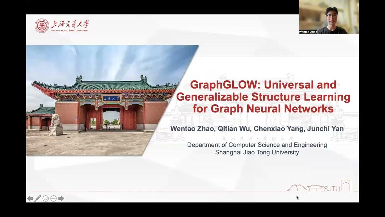 KDD 2023 - Universal and Generalizable Structure Learning for Graph Neural Networks - YouTube