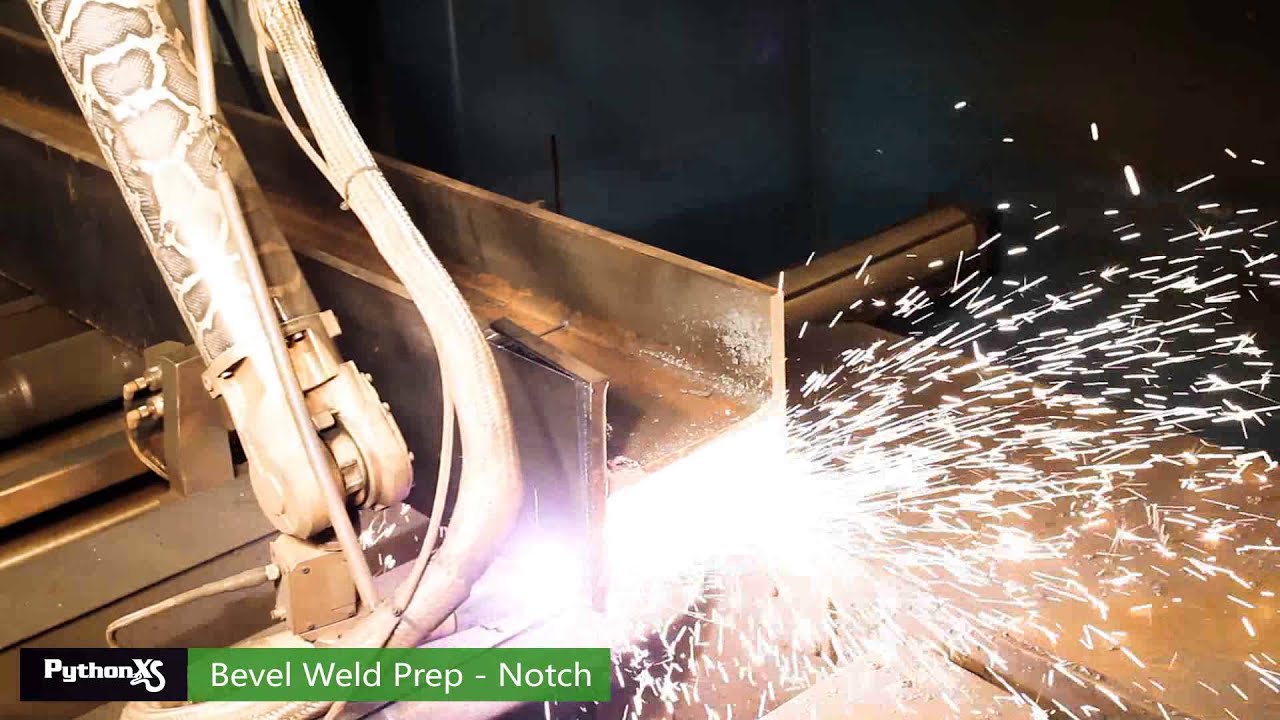 Bevel Weld Prep Notch - PythonX Video - YouTube