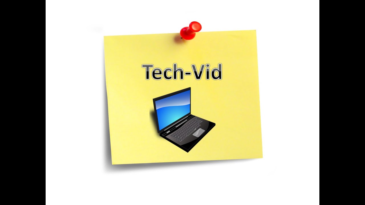 What's Tech-Vid? - YouTube