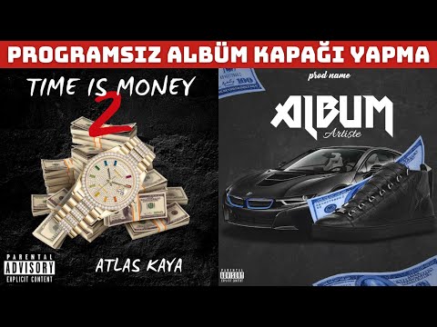2 Dakikada PROGRAMSIZ ALBÜM/ŞARKI Kapağı Tasarla ! - PosterMyWall Eğitim Dersleri