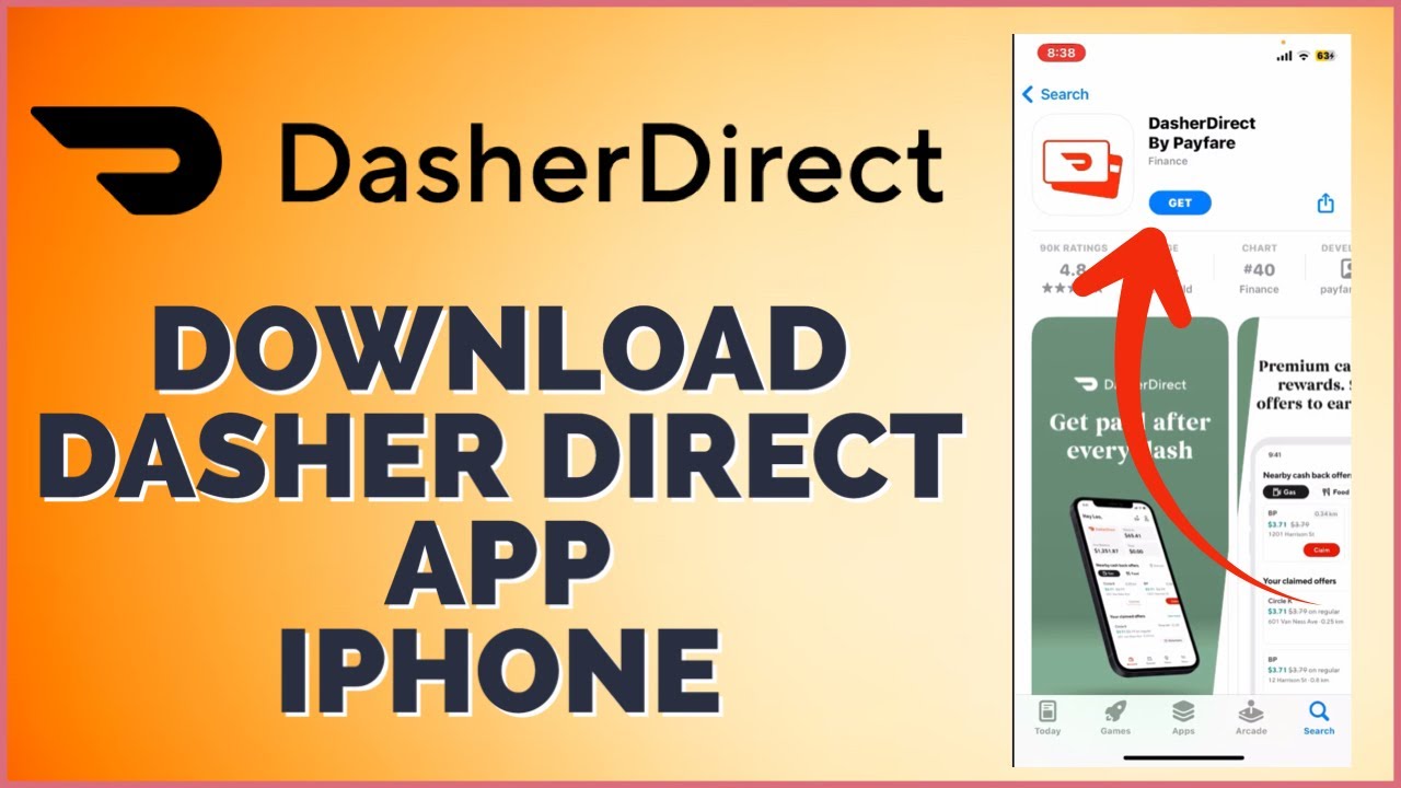 How to Download Dasher Direct App on iPhone 2024? - YouTube