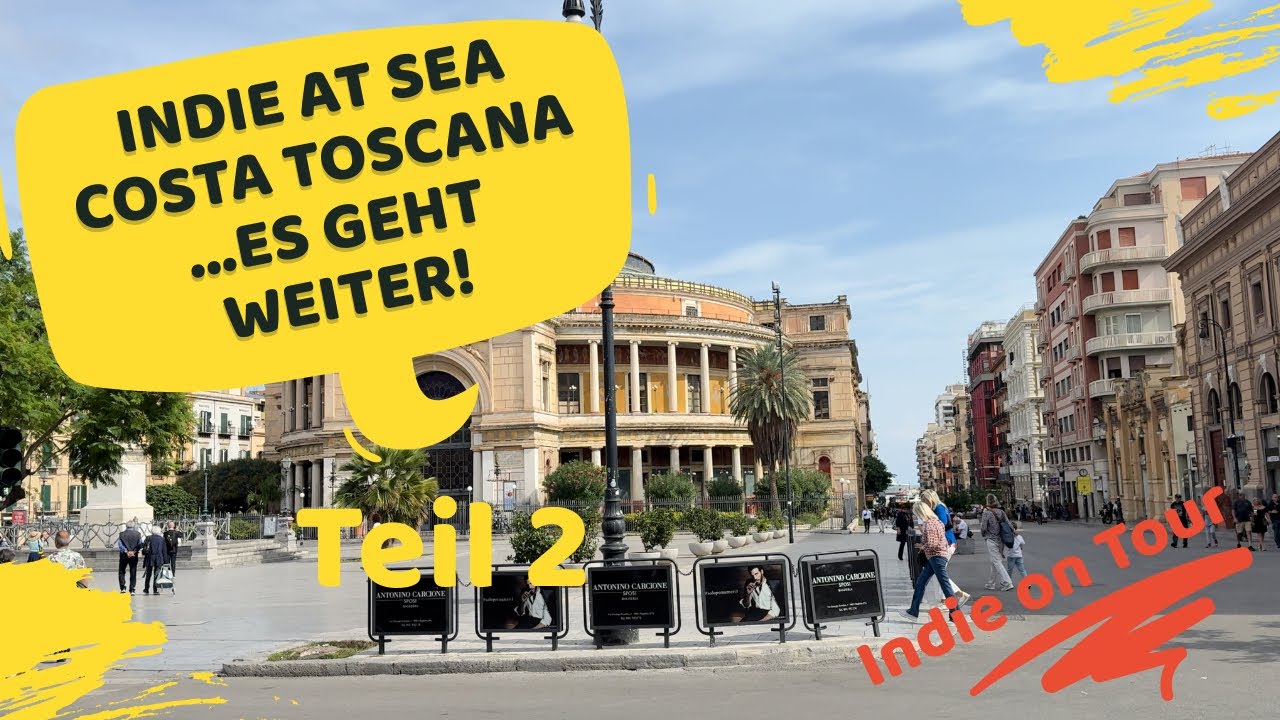 Indie at Sea - Teil 2: Palma, Palermo und Rom - YouTube