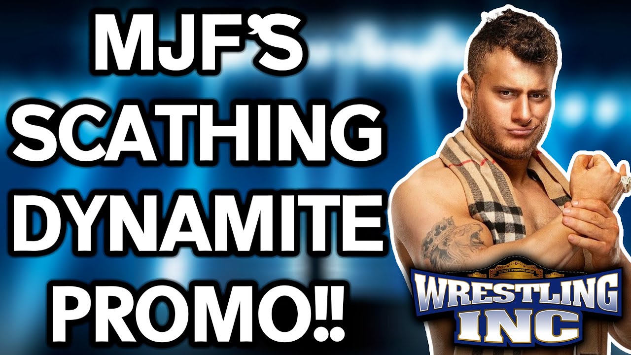MJF Shoot Promo on AEW Dynamite | CM Punk NJPW x AEW Forbidden Door ...