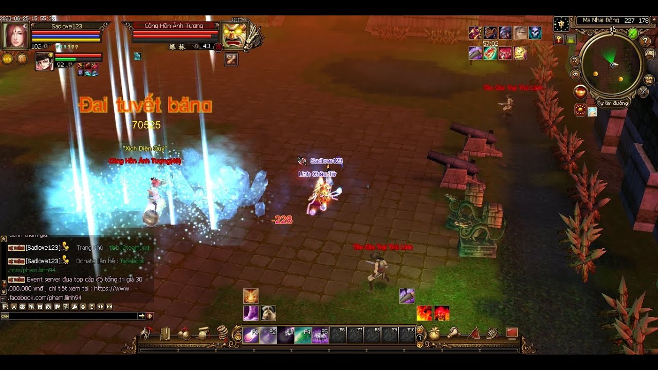 TLBB - Ghé thăm Côn Hồn Ảnh Tượng boss Ma Nhai Động - YouTube