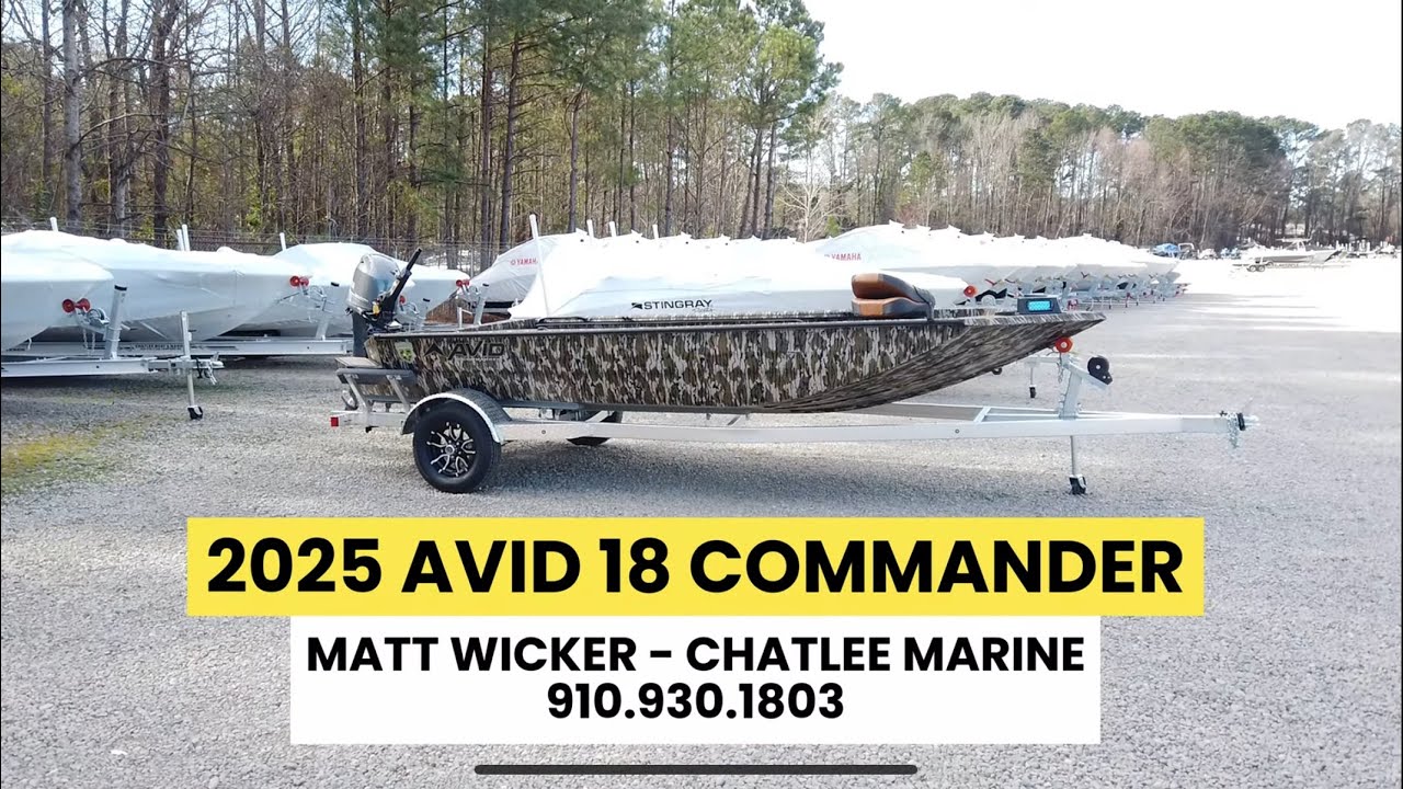 2025 Avid Commander 18! A Boat For Every Budget!! Under 25k!!! - YouTube