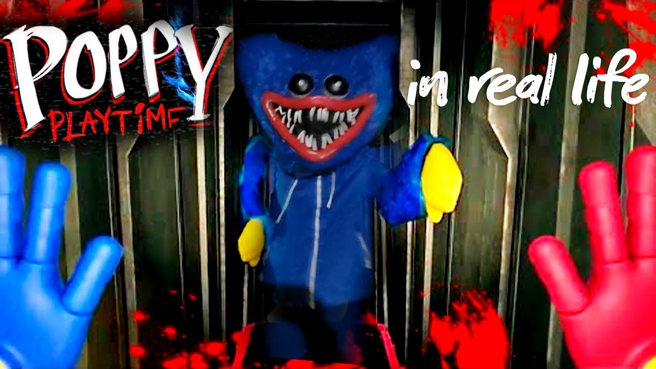 POPPY PLAYTIME VENT JUMPSCARE in real life - YouTube