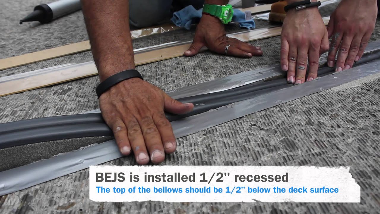 EMSEAL BEJS Installation Bridge Expansion Joint System YouTube emseal-bejs-installation-bridge-expansion-joint-system-youtube