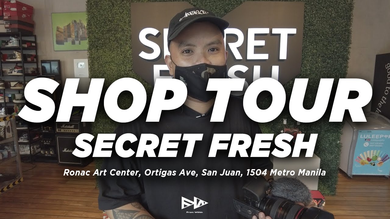 SHOP TOUR 003 SECRET FRESH - YouTube