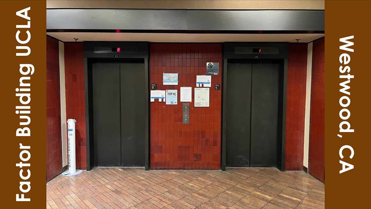 Modded US "Low-Rise" Elevators at the Factor Building UCLA in Westwood ...
