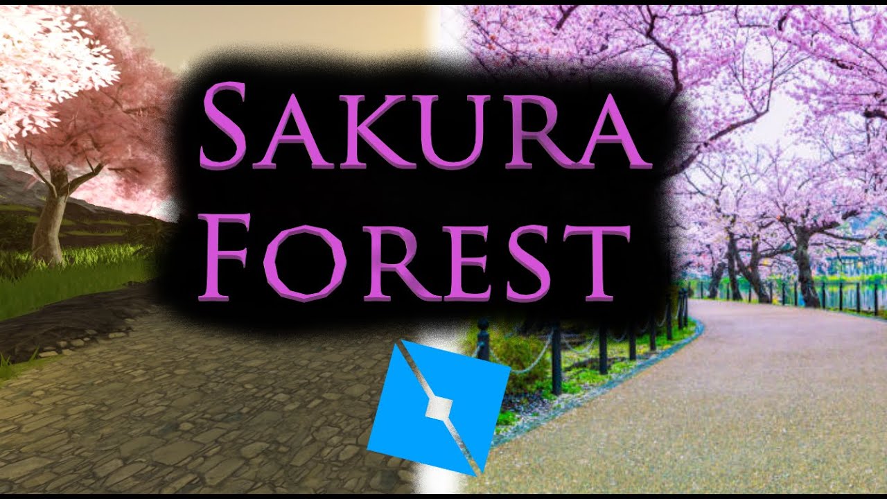Making a Japanese Sakura Forest in Roblox Studio - YouTube