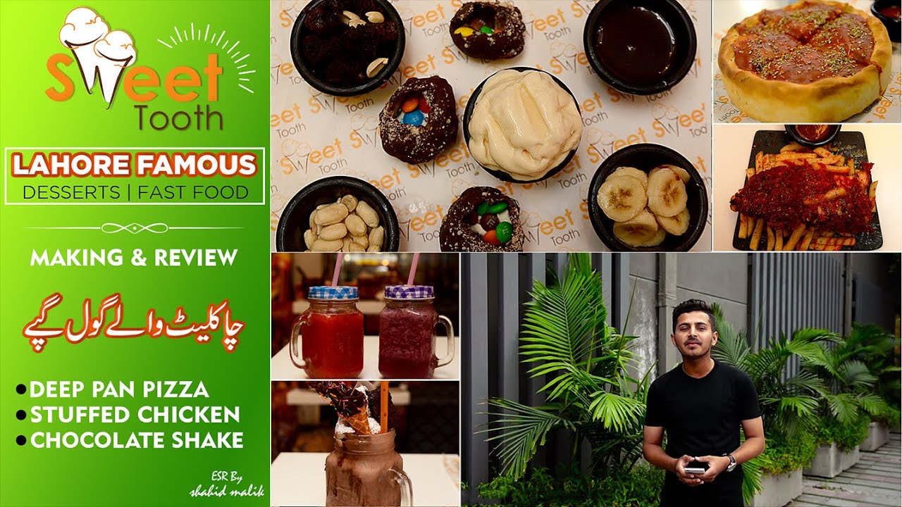 Best Desserts in Lahore | Best Fast Food | Sweet Tooth MM Alam | Best ...