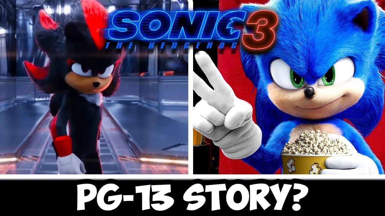 Sonic The Hedgehog 3 Movie To Get A PG-13 Rating? - YouTube