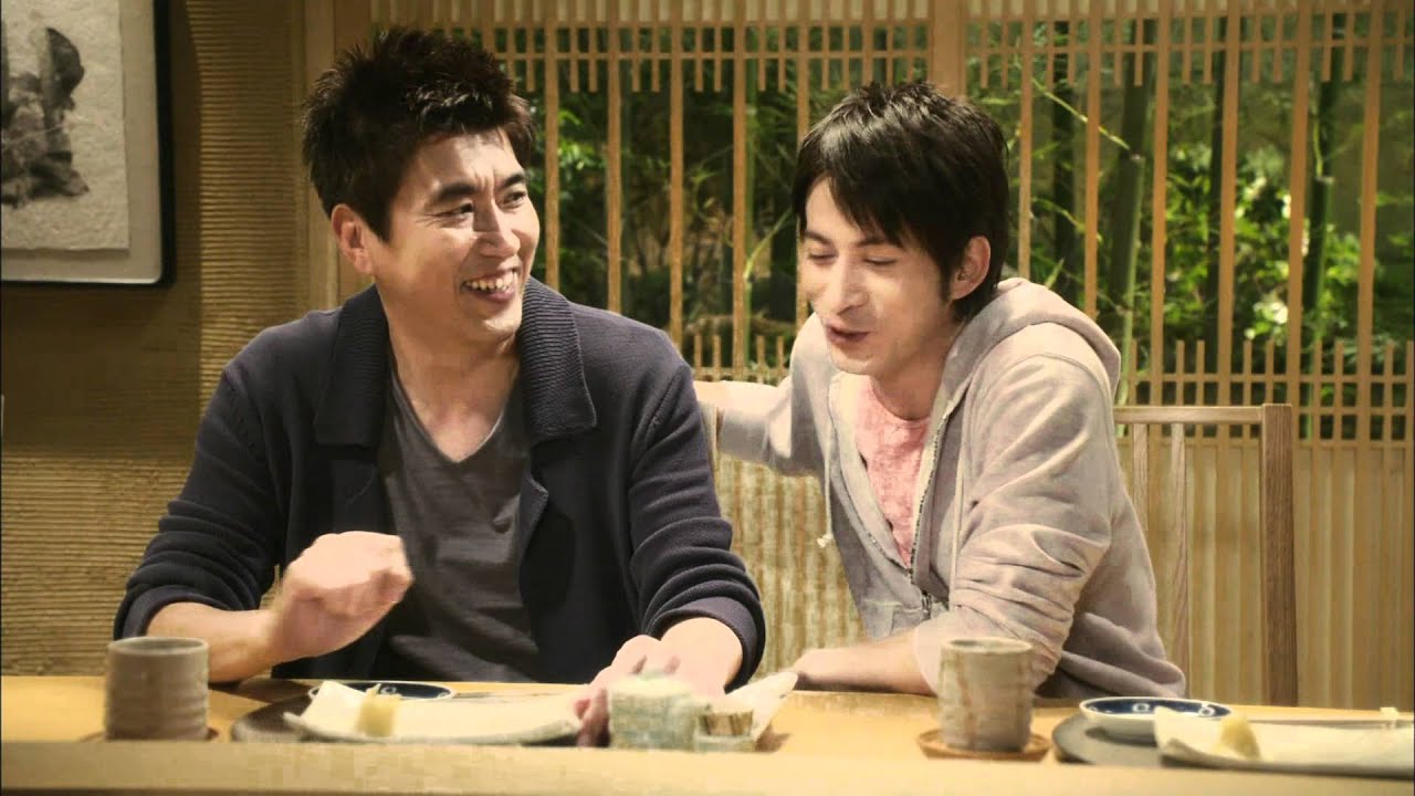 CM UL・OS「うるおいのあるお肌」篇(30秒) 岡田准一 石橋貴明 - YouTube