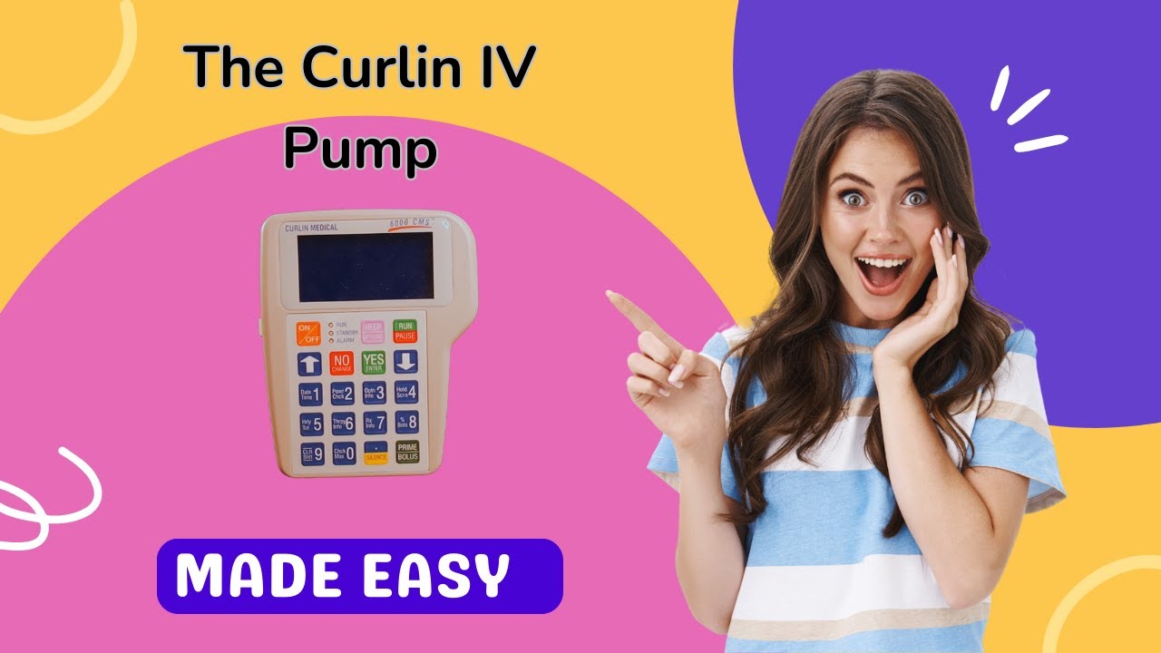 Curlin IV Pump Made Easy - YouTube