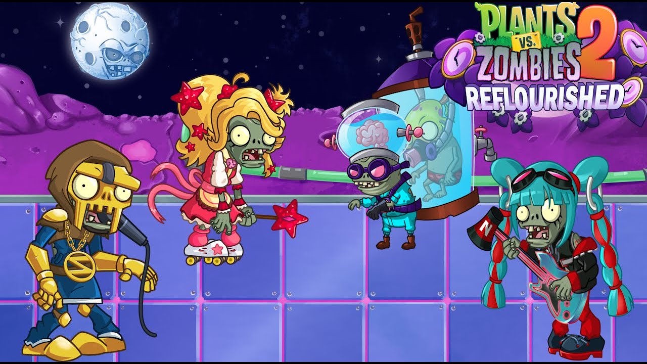 Plants vs. Zombies 2 Reflourished: They Came From Meteor Z! Part 1(feat ...
